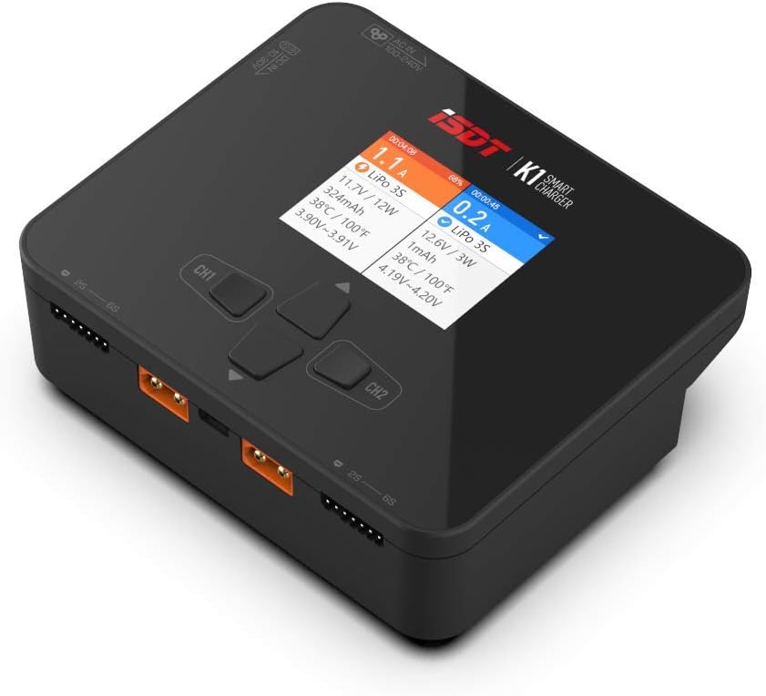 Amazon.com: AC/DC 100Wx4/10Ax4 RC LiPo Charger Discharger Multi ...