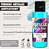Amazon.com: Metallic Acrylic Paint Set of Premium 30 Colors ...