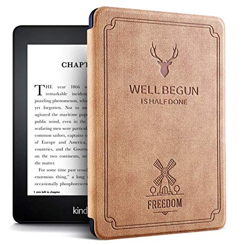 MOCA Compatible Folio flip case Cover for 2018 Kindle Paperwhite 10th ...