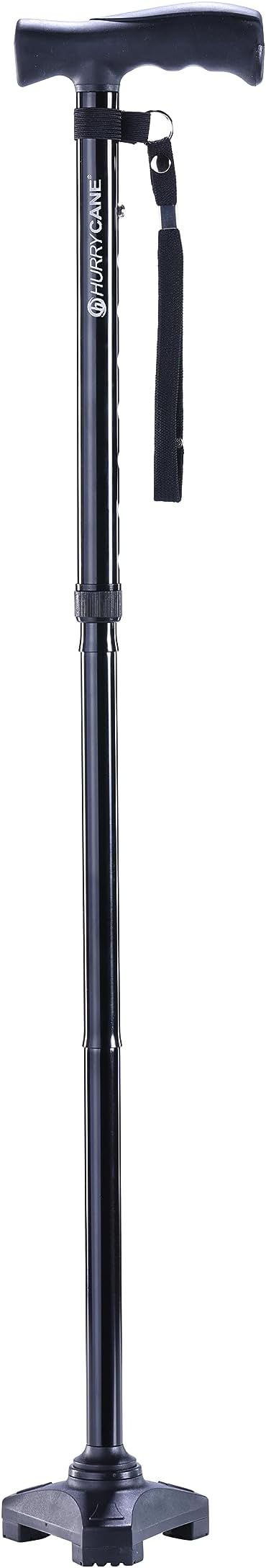 Amazon.com: HurryCane HCANE-BK-C2 Freedom Edition Foldable Walking Cane ...