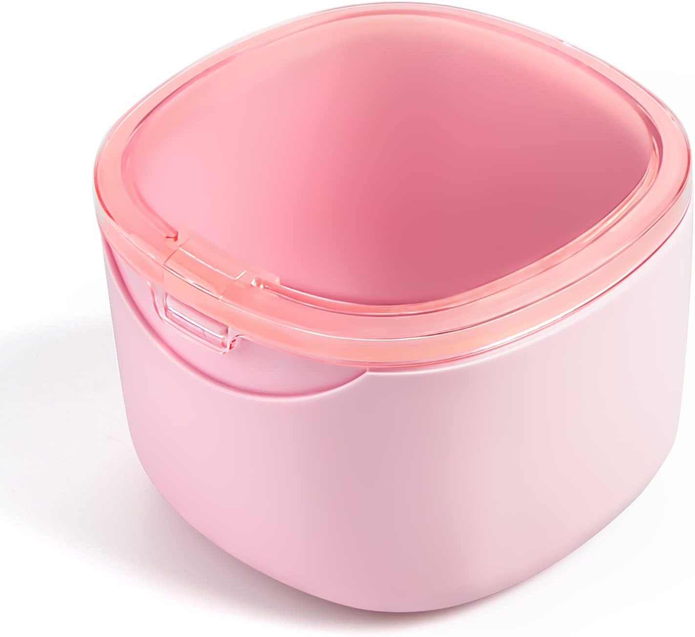 Amazon.com : OBTANIM 2 Pack Denture Bath Cup Case Box Holder Storage ...