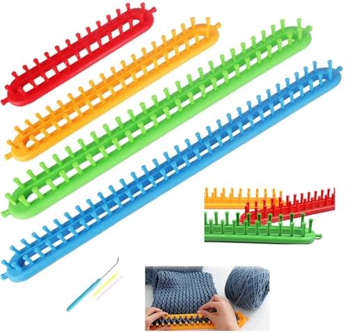 Amazon.com: Knit Quick™ Long Loom Set, by Loops & Threads® (10", 14", 18" 22")
