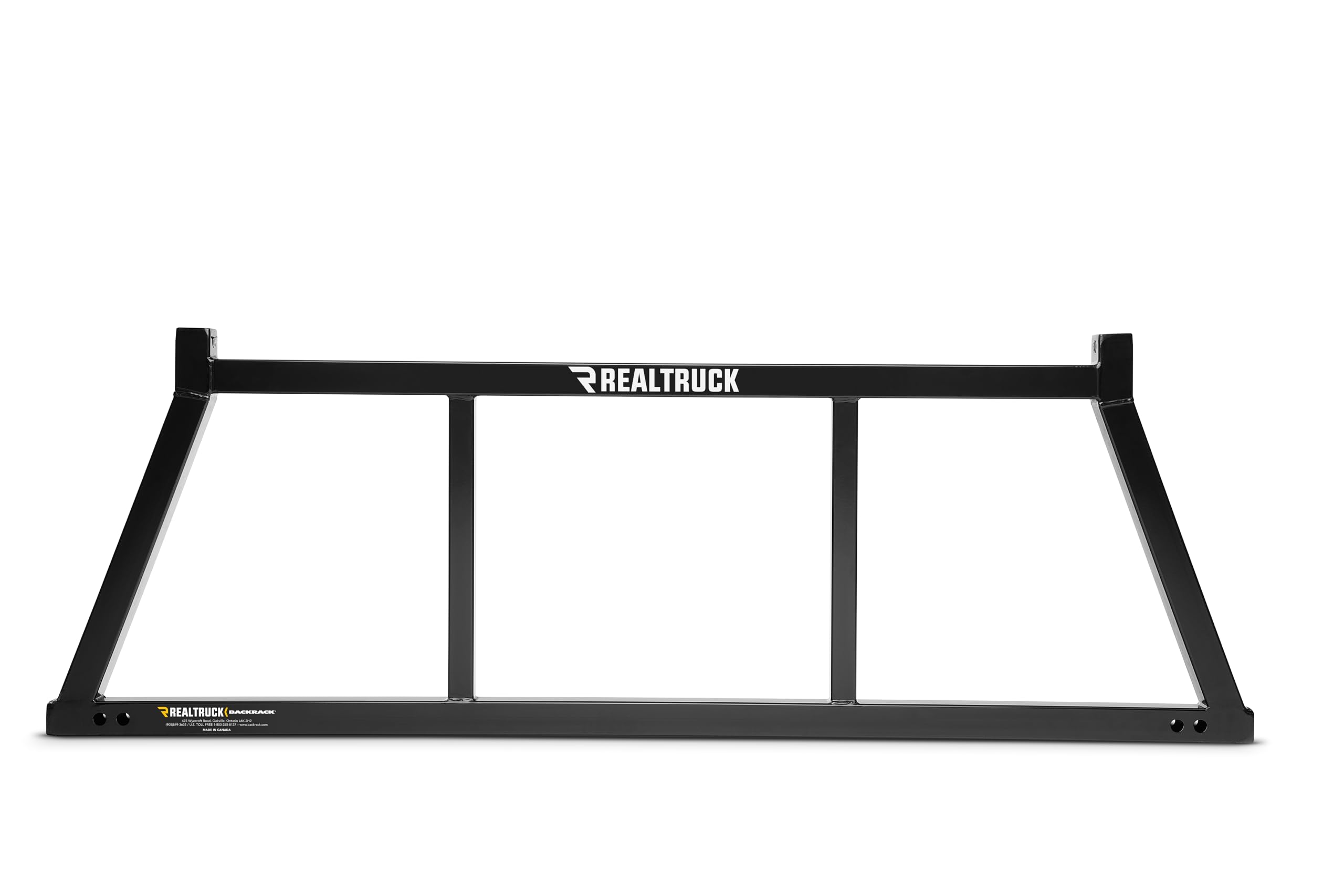 Snapklik.com : RealTruck BACKRACK Open Rack Frame Only Black, No Drill ...