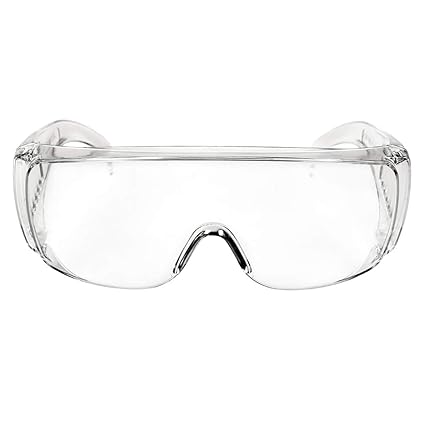 Amazqi Safety Goggles, Medical & Lab Eye Protection, Anti-Fog OTG ...