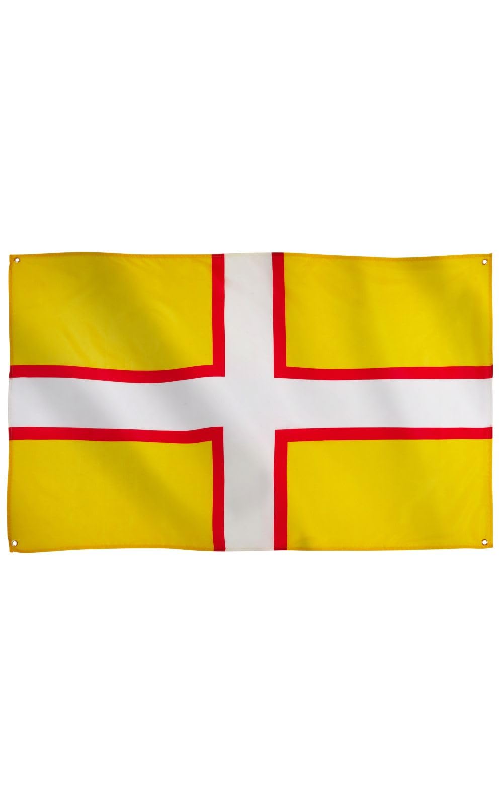 Runesol Dorset Flag, 91x152cm, 3ft x 5ft, 4 Grommets, Eyelet In Every ...
