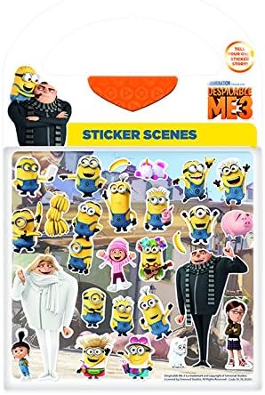 Paper Projects Despicable Me 3 Sticker Scene : Amazon.co.uk: Toys & Games