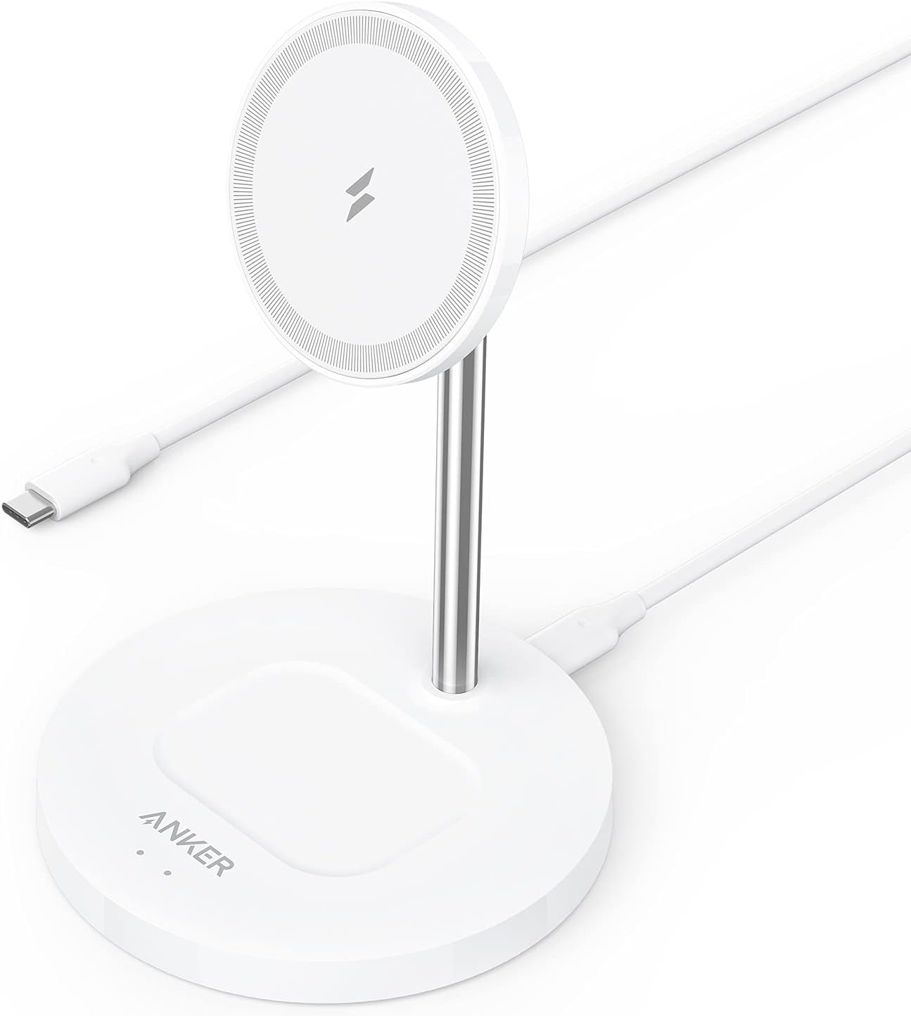 Anker PowerWave 2-in-1 Magnetic Stand Lite, Kabellose Ladestation ...