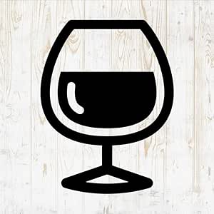 Amazon.com: Drinks Decals Peel and Stick - Wall Vinyl Decals Stickers ...