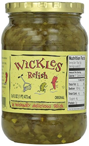 Amazon.com : Wickles Original Relish, 16 oz : Grocery & Gourmet Food
