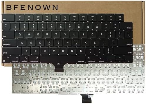 Amazon.com: Bfenown Replacement US Keyboard for MacBook Pro M1 Pro Max ...