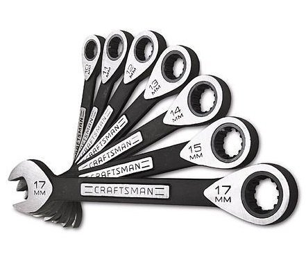 Craftsman 7-piece Universal Ratcheting Wrench Sets - Metric, 21030 ...