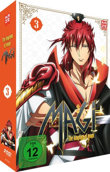 Magi: The Kingdom of Magic - Staffel 2 - Vol.3 - [DVD]: Amazon.in ...
