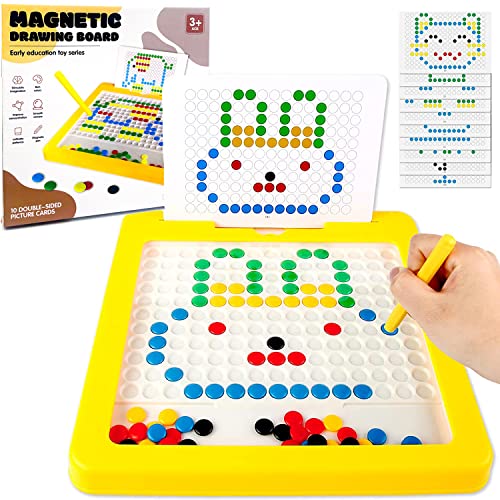 GISGOO Large Magnetic Doodle Drawing Board – Magnetic Dot Art for ...