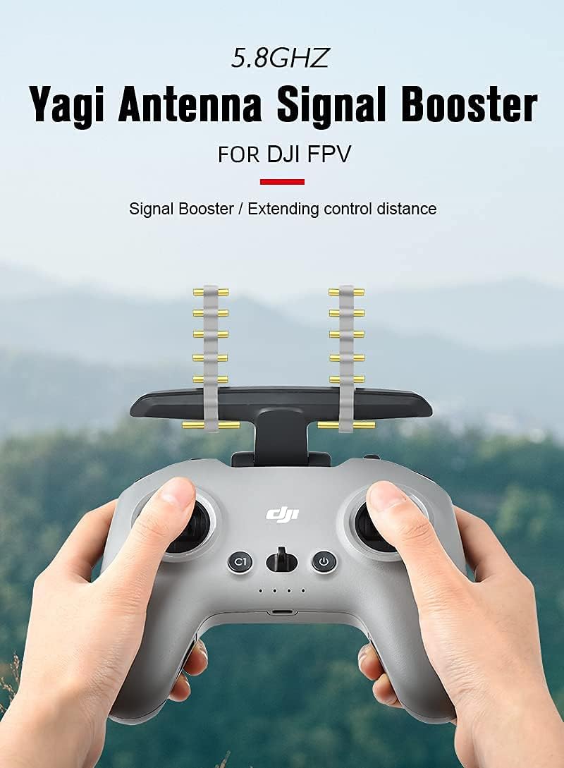 Tmom FPV Antenna Signal Booster Range Extender Yagi-UDA 5.8Ghz for DJI ...