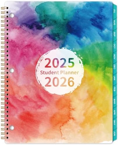 Amazon.com : Student Planner 2025-2026 - School Planner 2025-2026, Aug ...