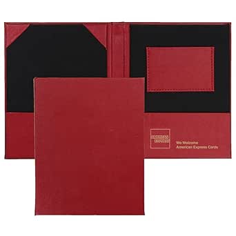 Amazon.com: American Express Premium Restaurant Small Hard Cover-Red ...