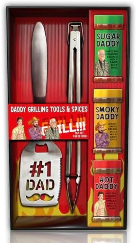 Amazon.com : BBQ Rub Dad Gift Set - Sugar Daddy, Hot Daddy, Smoky Daddy ...