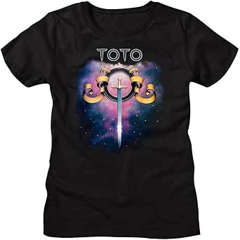 Toto - Womens Galaxy Short Sleeve T-Shirt, Color Black, Size: Small at ...
