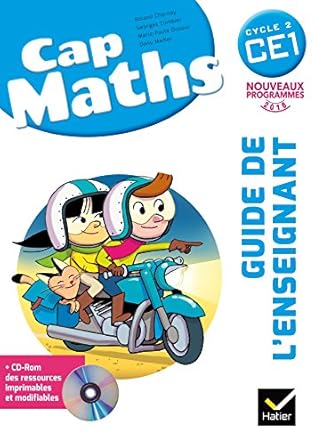 Amazon.com: Cap Maths CE1 éd. 2016 - Guide de l'enseignant + CD Rom ...