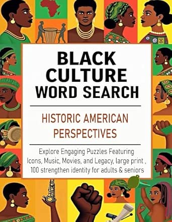 Black Culture Word Search Historic American Perspectives: Explore ...