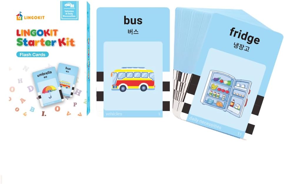 Premium Korean-English Bilingual Talking Flashcards Nepal | Ubuy