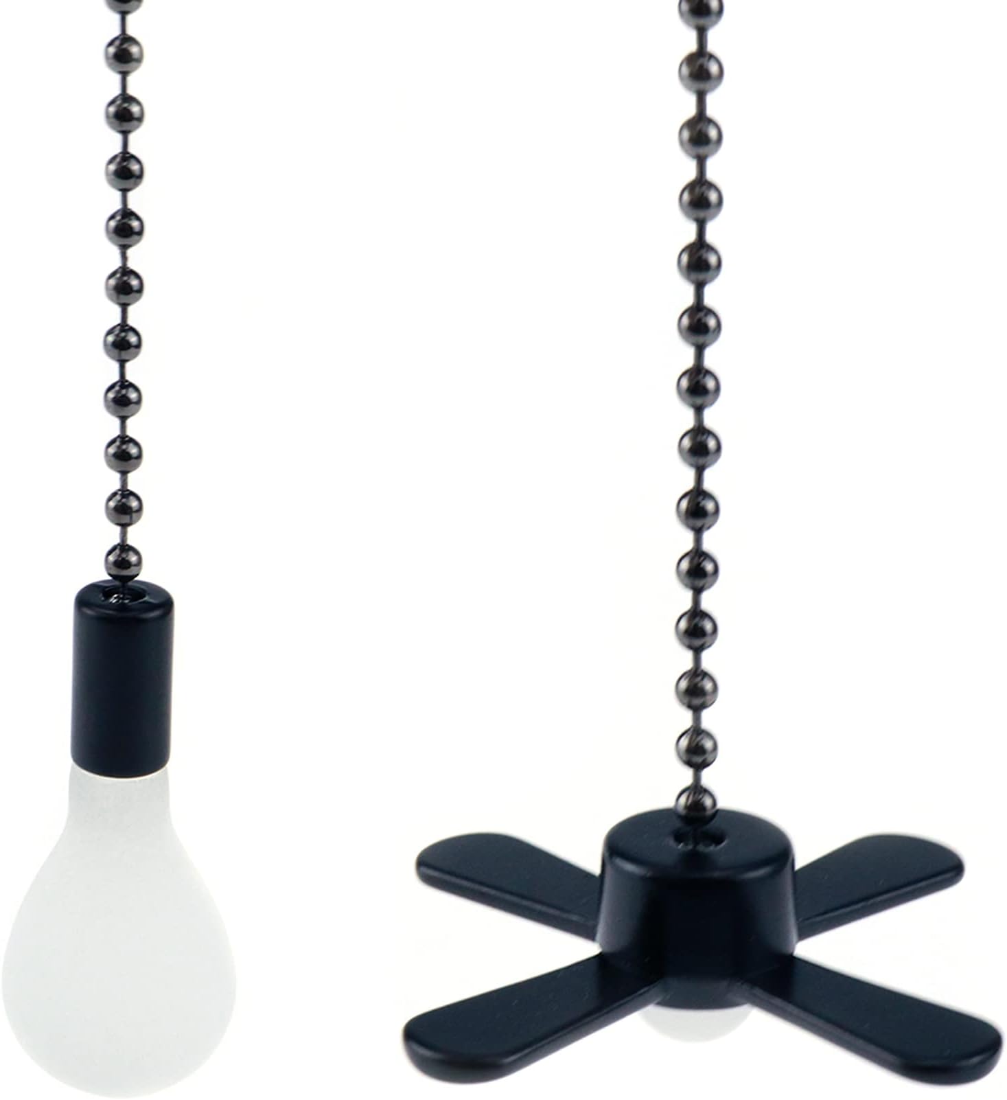 Amazon.com: Ceiling Fan Pull Chain, Pack of 2 Ceiling Fan Cords with 6 ...