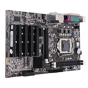 Amazon.in: Buy LGA 1155 Motherboard, Gaming Motherboard H61 with SATA2 ...