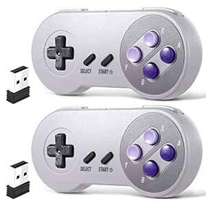 Amazon.com: iNNEXT 2 Pack 2.4 GHz Wireless USB Controller Compatible ...