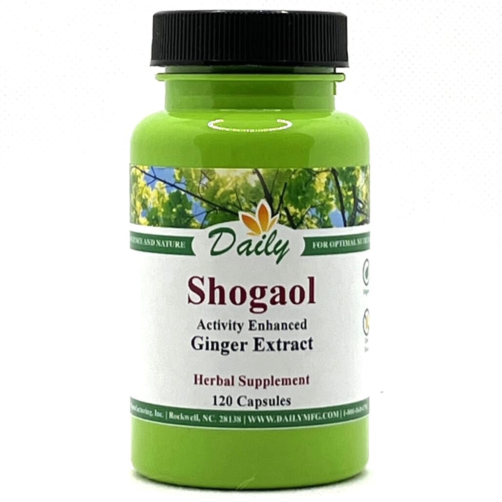 Amazon.com: Daily Manufacturing 6-Shogaol (derived from 6-gingerol ...