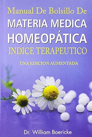 Amazon.com: Manual de Bolsillo de Materia Medica Homeopatica Con ...