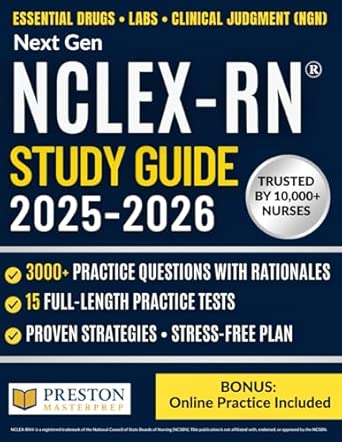 NCLEX-RN Exam Prep: 3,000+ Practice Questions with Increasing ...