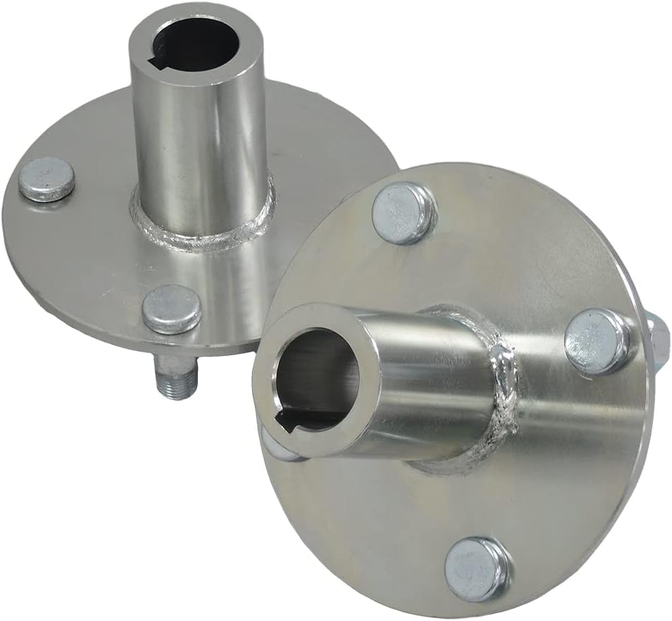 Amazon.com: 4 Lug 1" Live Axle Adapter Hub for Go Kart Cart ATV Quad ...