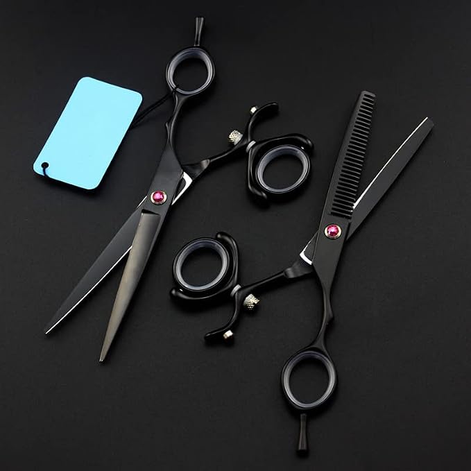 Amazon.com : TXGJWRA Swivel Thumb Hair Cutting Shears, 6 Inch ...