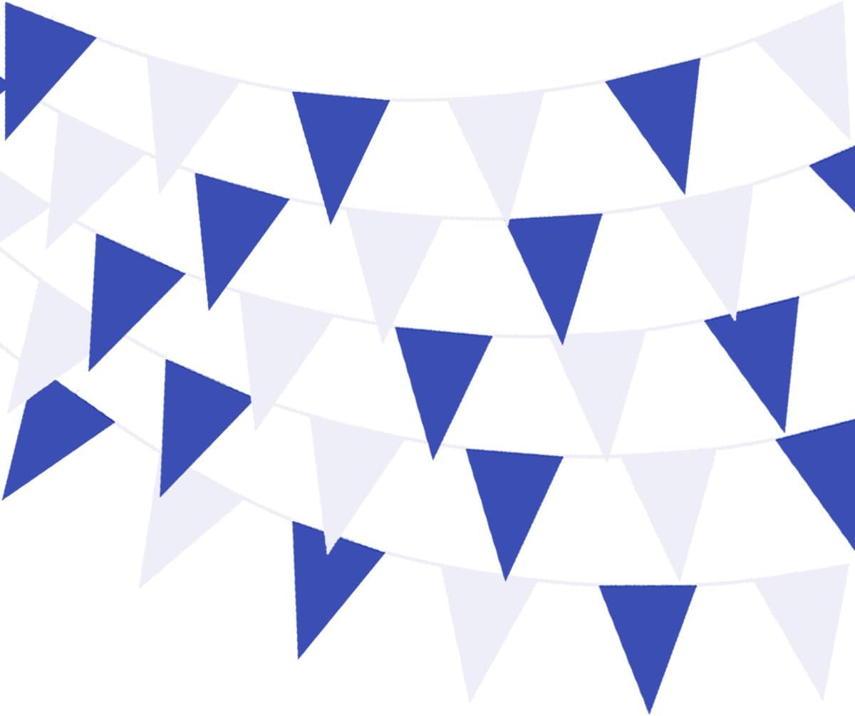 Amazon.com: 40 Meters 131ft Blue and White Outdoor Waterproof PE ...