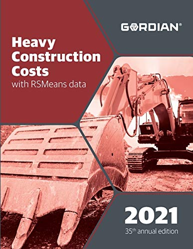 Heavy Construction Costs With RSMeans Data 2021 (Means Heavy ...