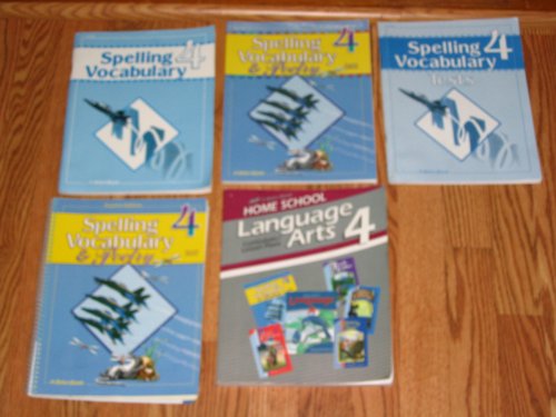 A Beka ABeka 4 Language Arts & Spelling set of 5: Abeka: Amazon.com: Books