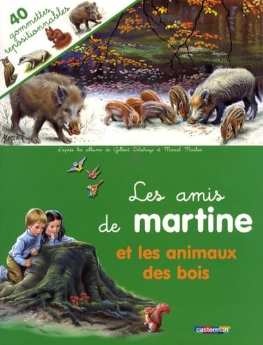Amazon.com: GOMMETTES MARTINE T28 LES ANIMAUX DES BOIS: 9782203014145 ...