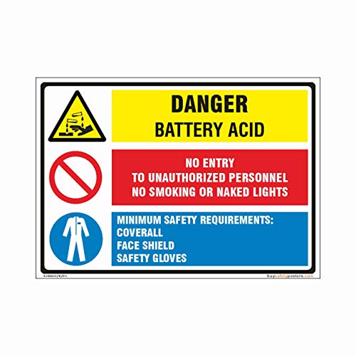Buy buysafetyposters.com - Danger Sign - No Entry Sign - PPE Sign in ...