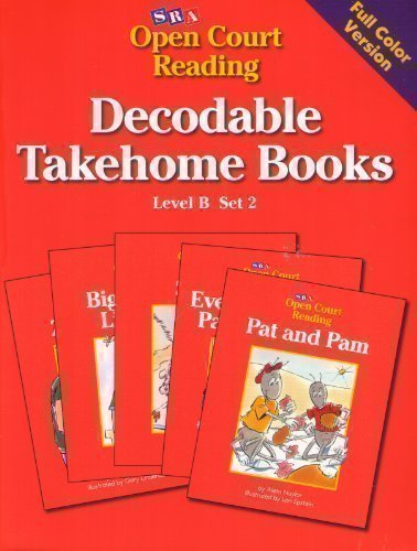 Open Court Reading Decodable Takehome Books Level B Set 2: Science ...