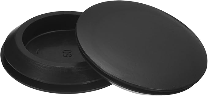 Amazon.com: uxcell 4Pcs Silicone Plugs, Rubber Round Snap in Locking ...