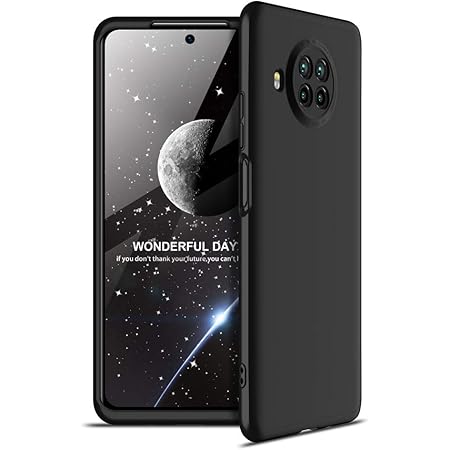 TheGiftKart Back Cover for Xiaomi Mi 10i 5G (Poly Carbonate | Black ...