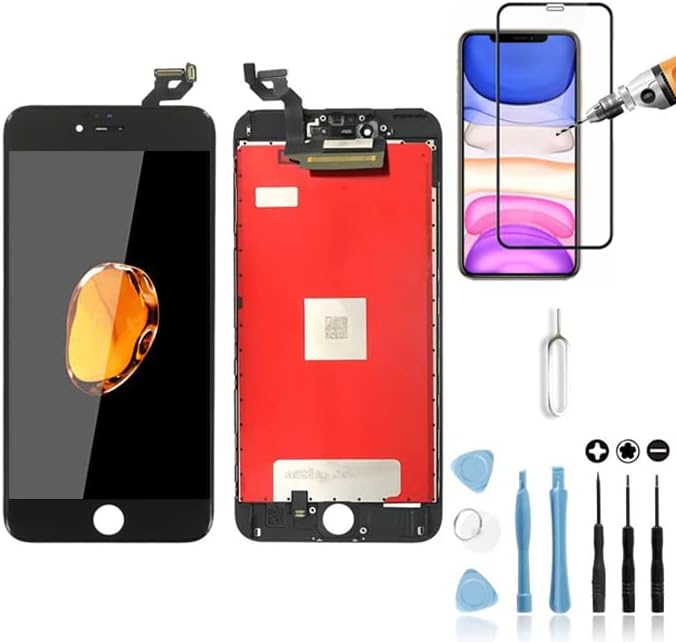 Mobilevie LCD Retina Display + Touchscreen Glass on Frame for iPhone 6S ...