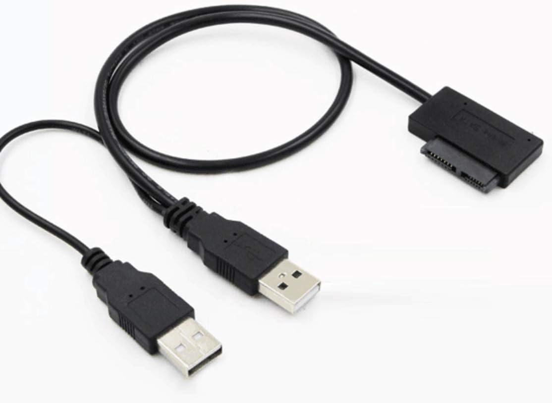 Amazon.com: 13 Pin Slimline SATA to USB Adapter for Optical Drives and ...
