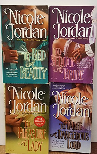 Nicole Jordan Courtship Wars Series - Set of 4 Books (To Bed a Beauty ...