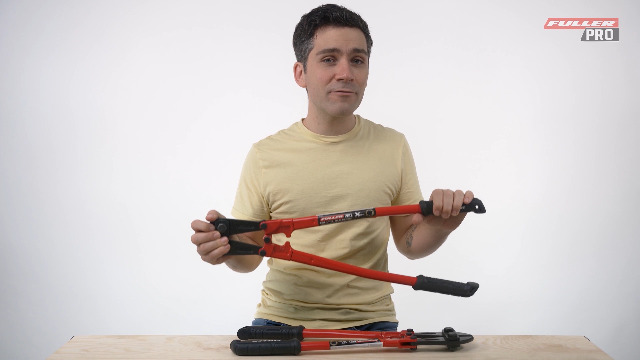 Watch Fuller Tool Pro Bolt Cutter with Slip-Proof Rubber Grips on ...