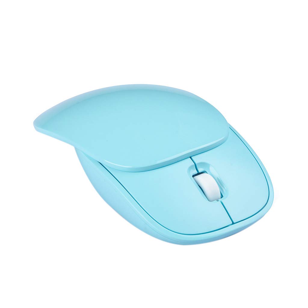 Trilance Wireless Mouse Sliding Lid Ergonomic Wireless Laptop Mouse ...
