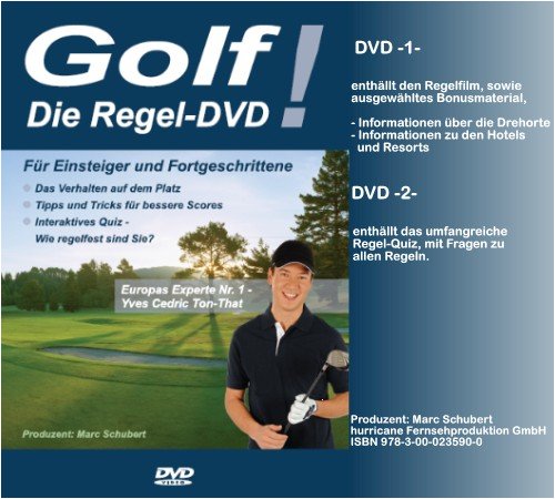 Amazon.com: Golf – Control DVD for Beginners and Experts (2 DVDs ...