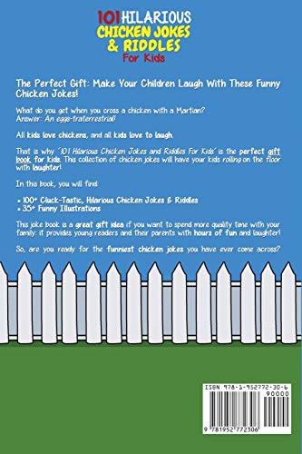 Snapklik.com : 101 Hilarious Chicken Jokes & Riddles For Kids: Laugh ...