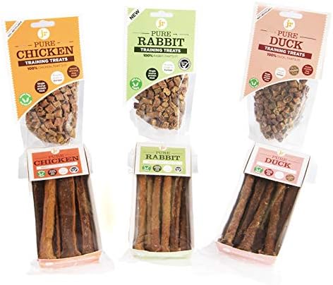 J R Pet Products 3 x 50g Pure Dried 100% Fresh Meat Sticks Dog Treat ...