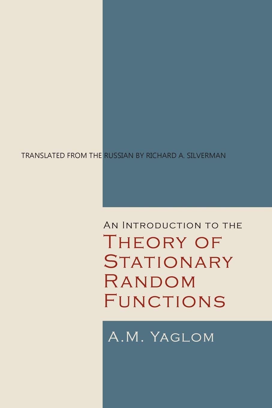 Amazon.com: An Introduction to the Theory of Stationary Random ...